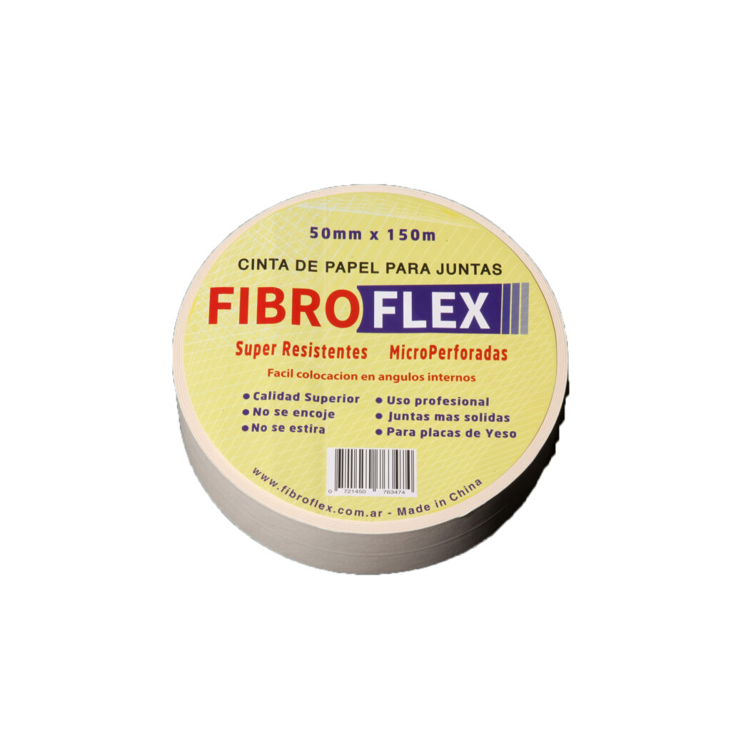 Cinta de Papel Microperforada FIBROFLEX x 150 mts – Arteck ...