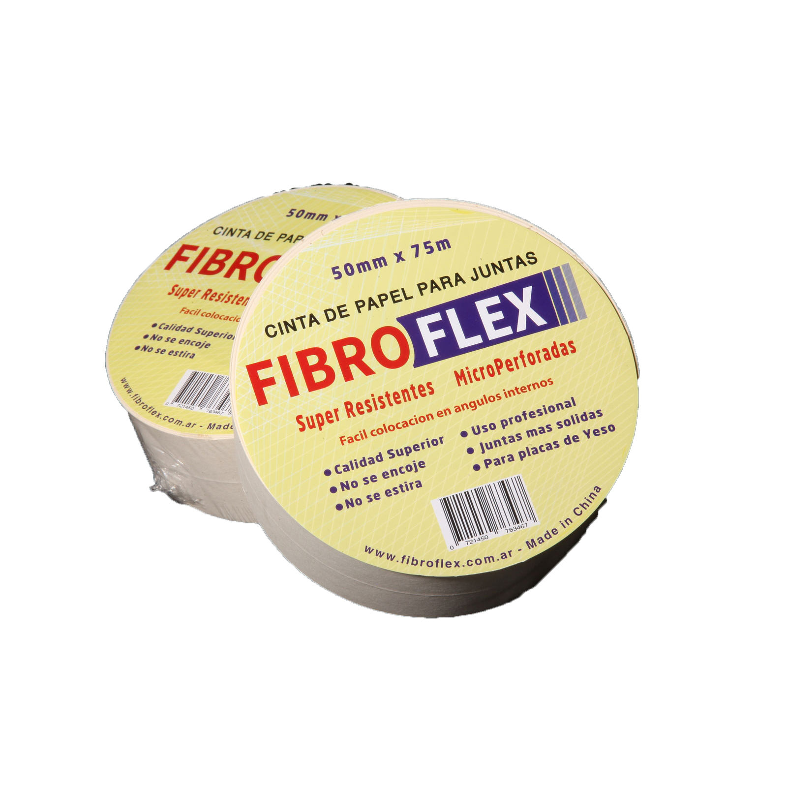 Cinta de Papel Microperforada FIBROFLEX x 75 mts – Arteck ...